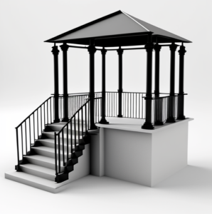 5 Inspirasi Gazebo Minimalis Besi Hollow