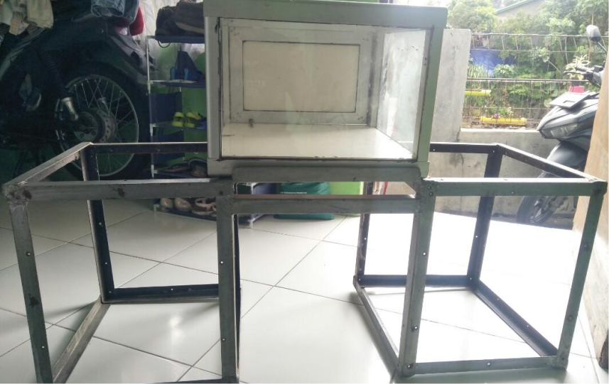 Cara Membuat Rombong Dari Besi Siku