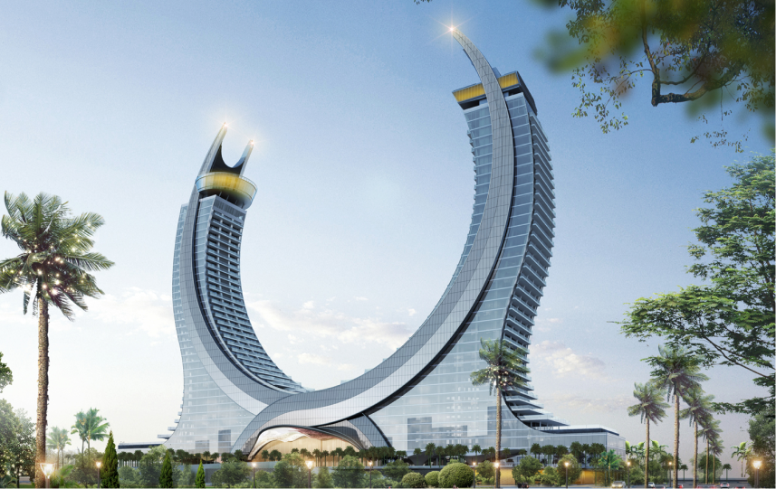 Katara Tower di Qatar: Simbol Kebangkitan dan Inovasi Arsitektural
