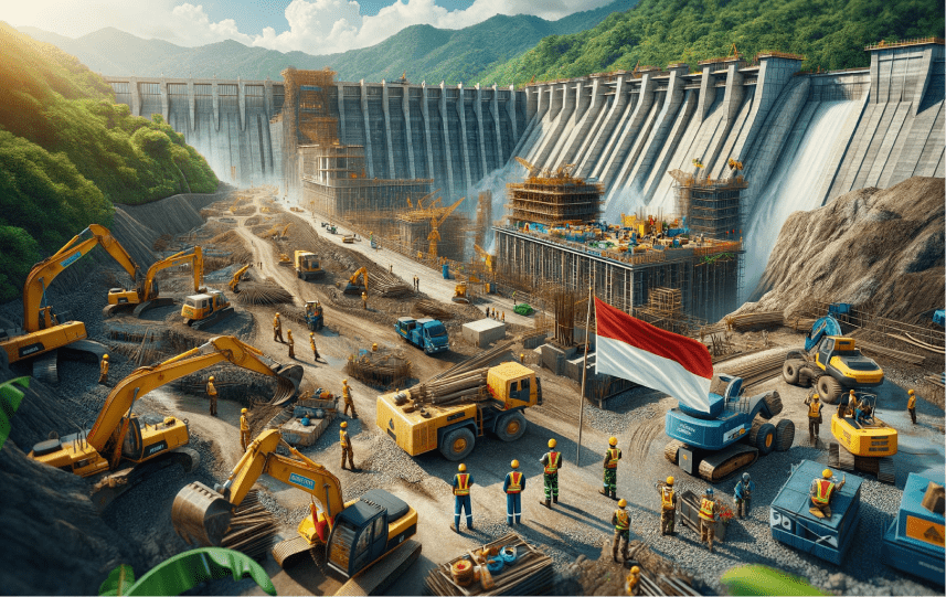 Konstruksi Bendungan di Indonesia