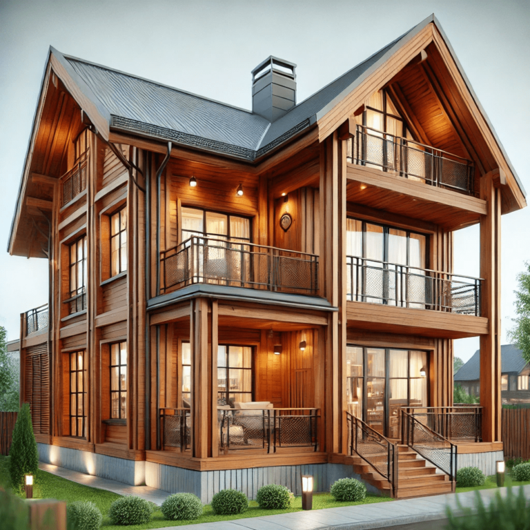 Rumah Kayu | Kombinasi Estetika Kayu untuk Konstruksi Modern