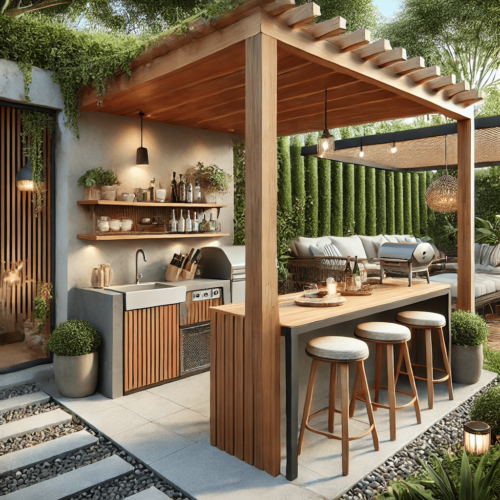 Inspirasi Dapur Mini Bar Cantik | Desain Modern dan Fungsional