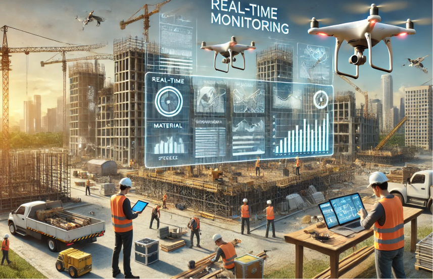 Alat Monitoring Real-Time untuk Proyek Konstruksi