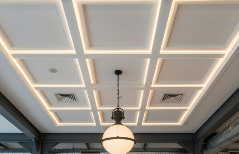 10 Inspirasi Plafon Gypsum Minimalis Mewah