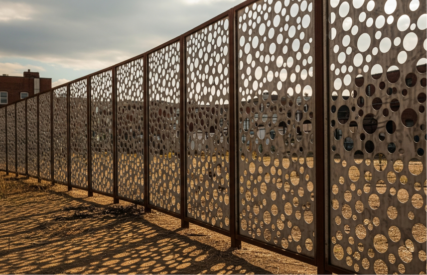 Pagar Perforated Metal | Desain, Keunggulan, dan Tips Perawatan