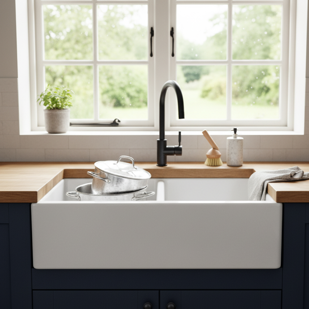 Inspirasi Tempat Cuci Piring Dari Material Hingga Desain