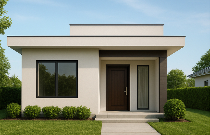 Ide Memilih Cat Rumah Minimalis Tampak Depan Warna Cerah