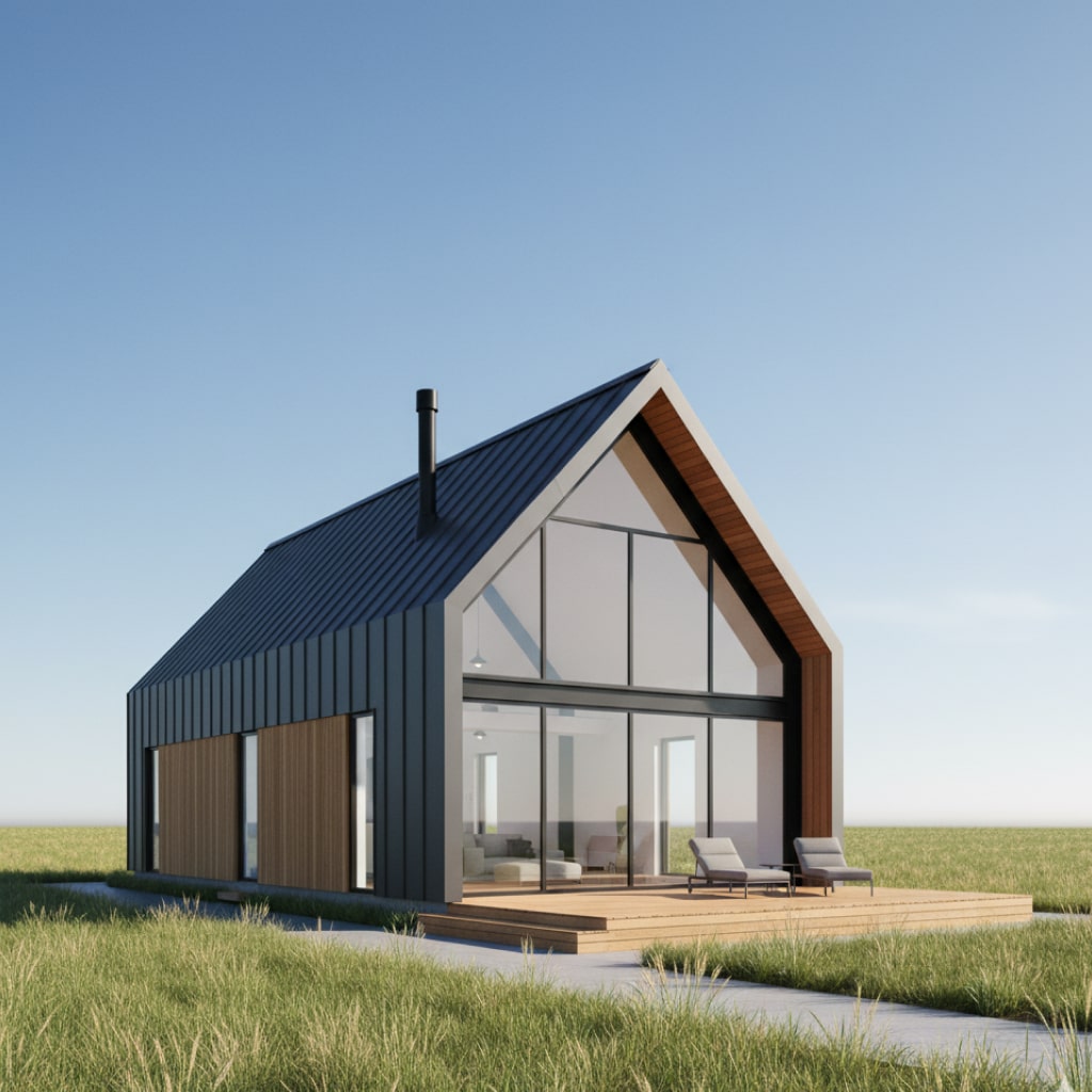 Rumah Atap Miring | Inspirasi Desain dan Material