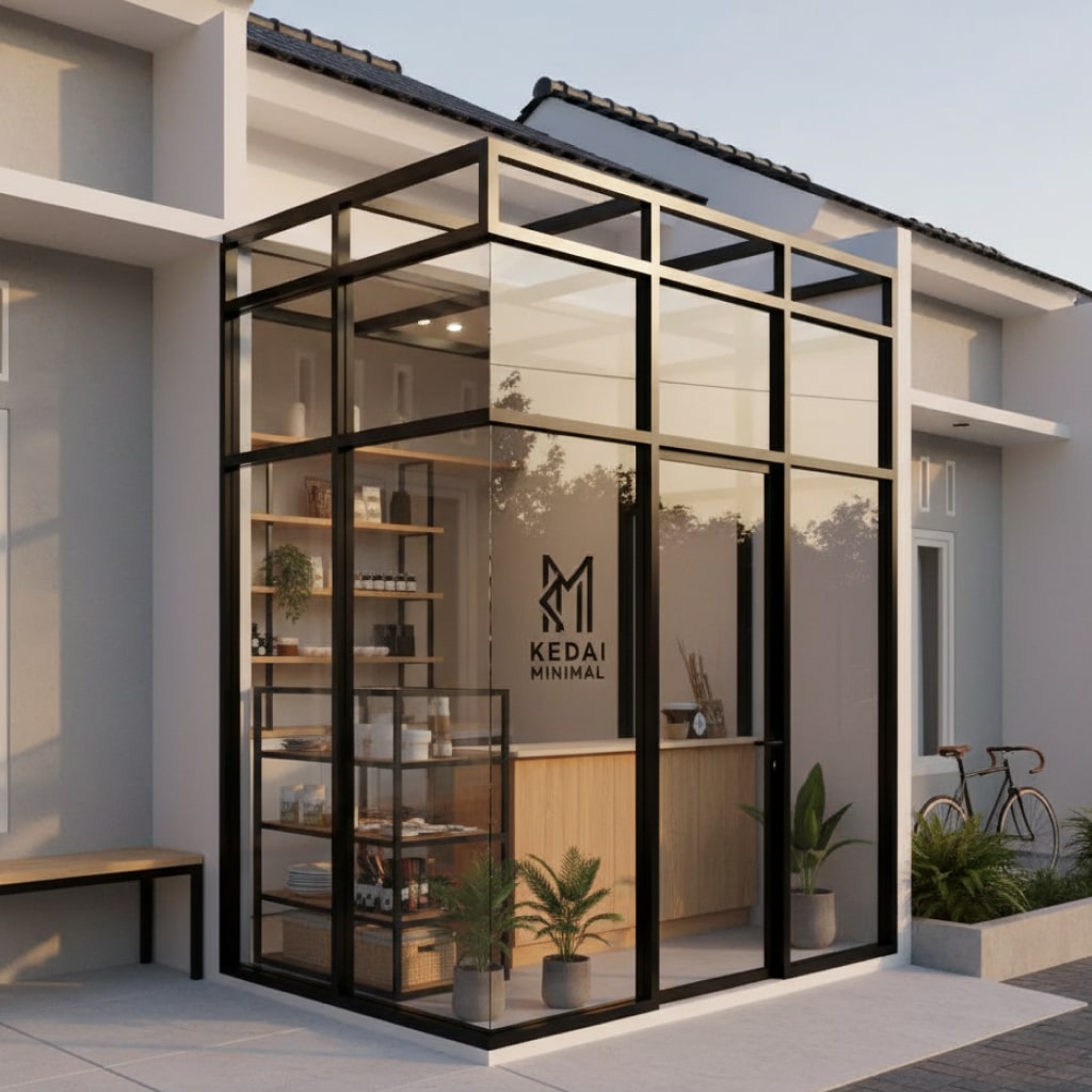 Inspirasi Desain Warung Kecil Depan Rumah