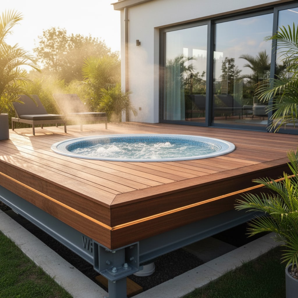 Jacuzzi | Jenis Fondasi, Beban dan Struktur