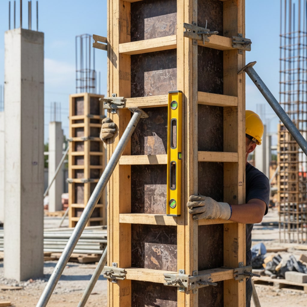 Bekisting Kolom | Pengertian, Fungsi, dan Pemilihan Material