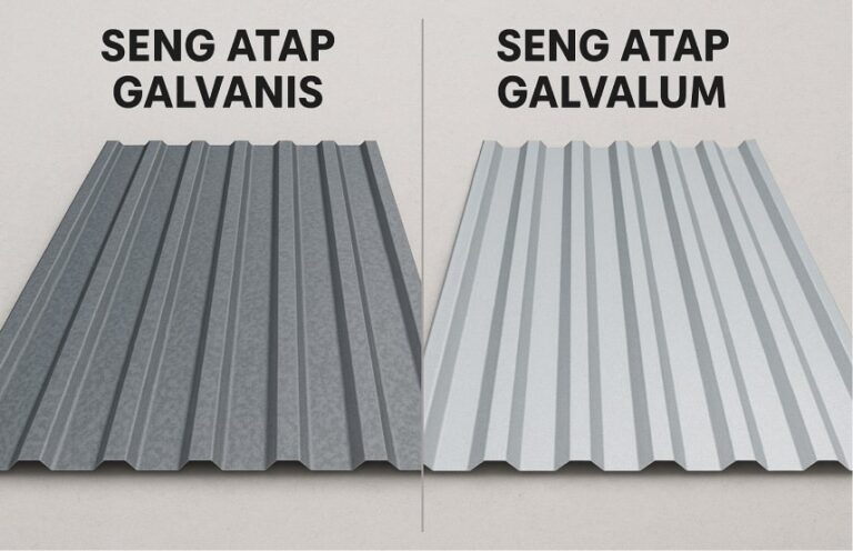 Seng Atap | Jenis dan Ukuran untuk Konstruksi Modern Anda