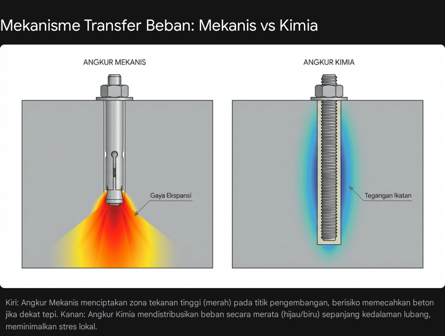 Angkur Besi | Jenis dan Cara Pasang Terbaik